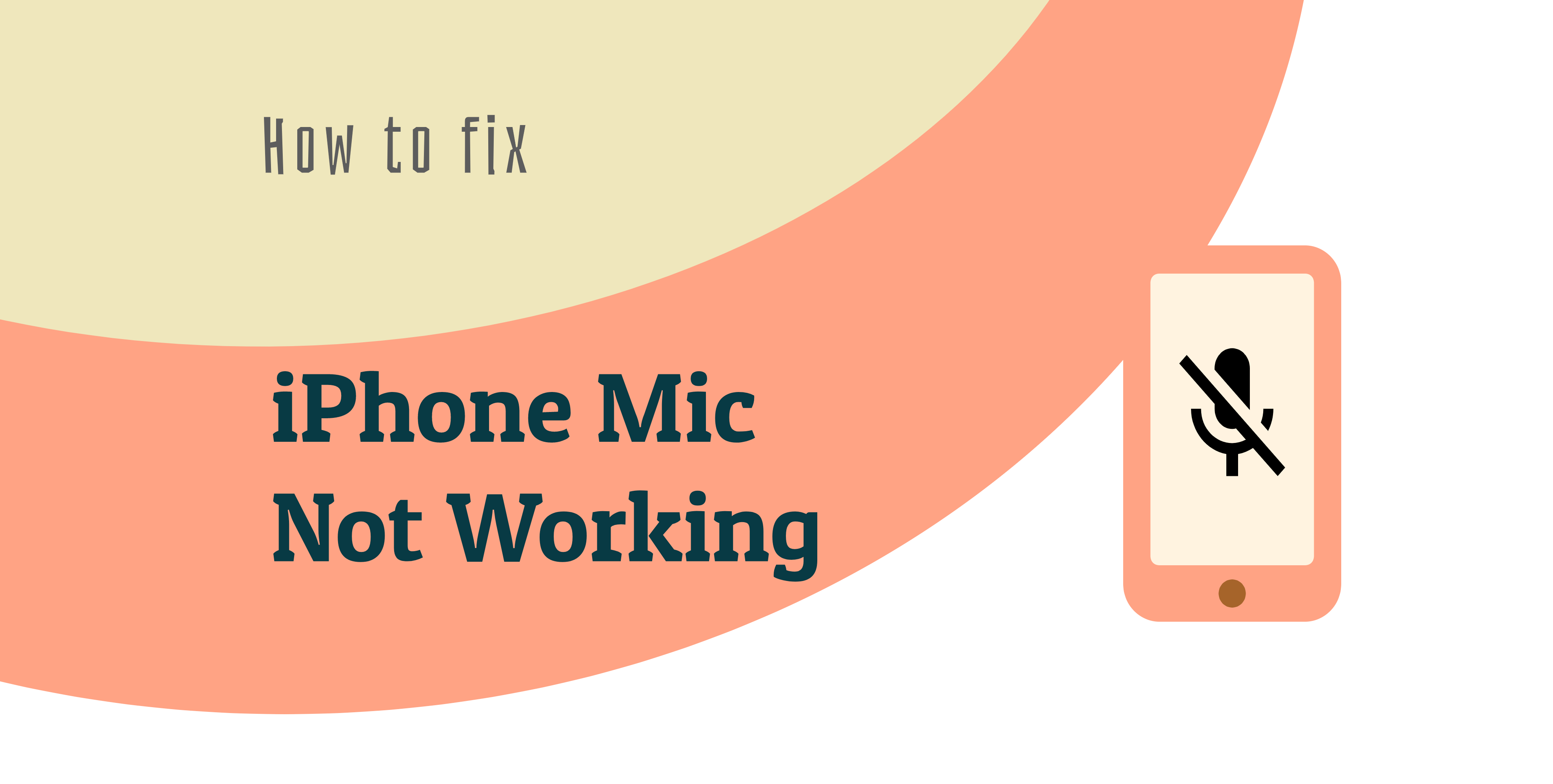 IPhone Mic Not Working Here s The Fix Super Easy