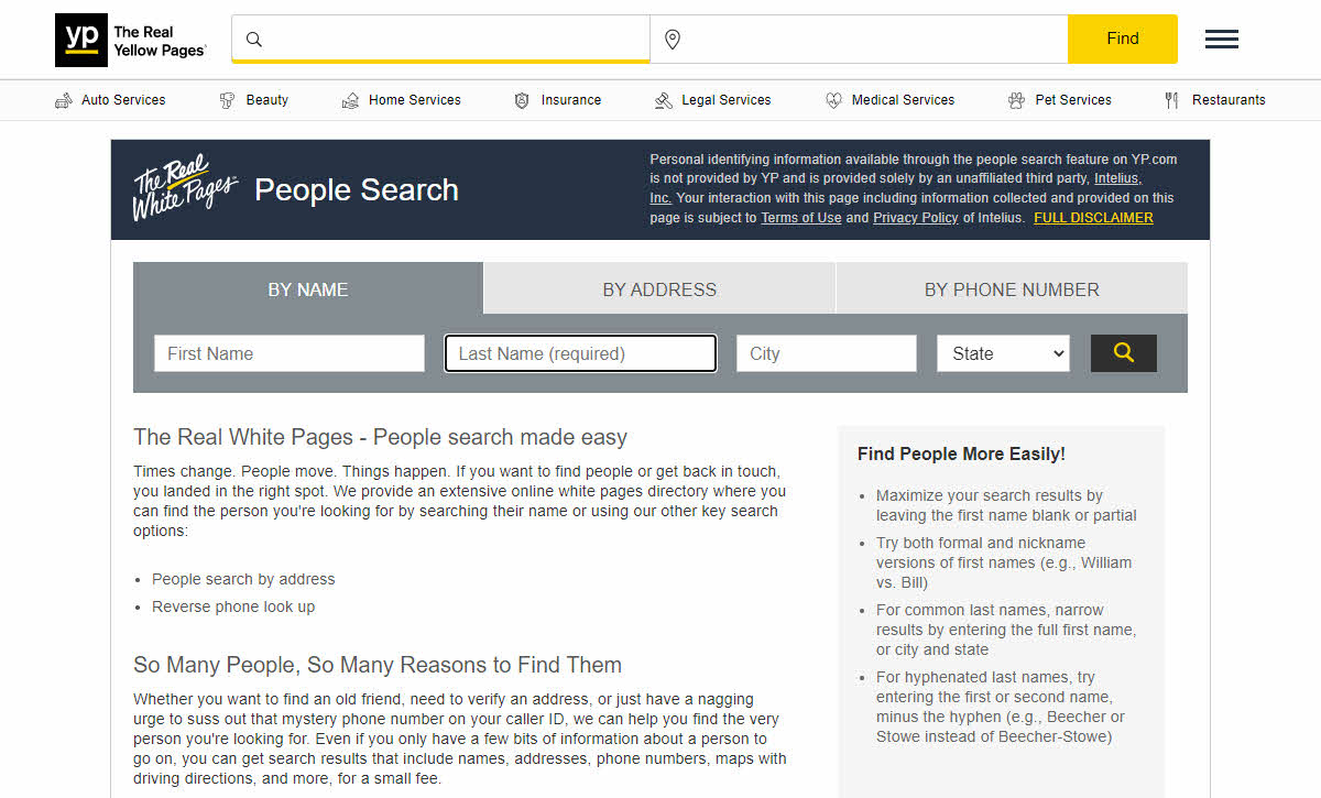 How To Use The Yellow Pages To Find Someone Online
