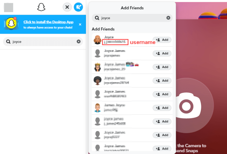 Snapchat username search | Find someone's account easily 2025 - Super Easy