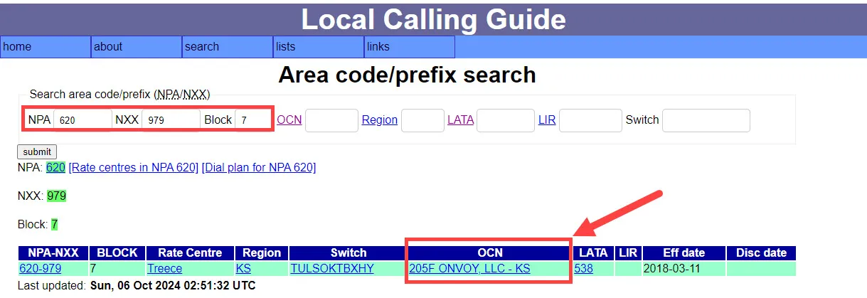 Onvoy Number Lookup | Find Who Called from an Onvoy Number - Super Easy