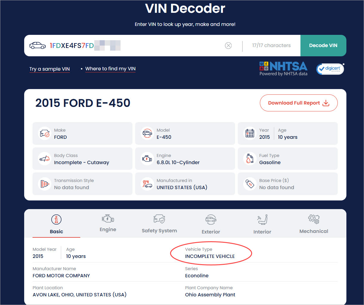 RV VIN Lookup - How to Check an RV’s History, Specs & More - Super Easy
