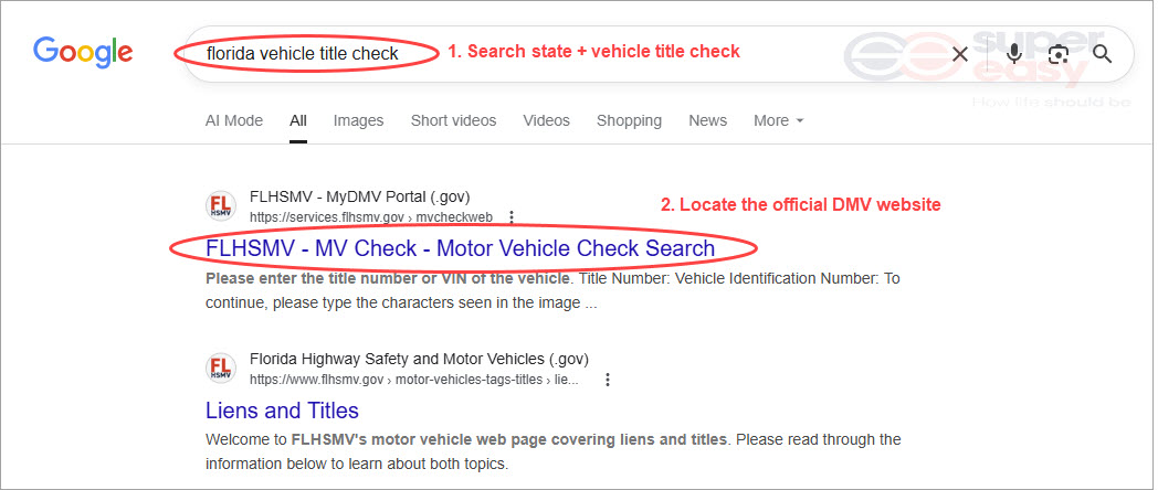 How to Find Vehicle Title Number and Check Title History - Super Easy