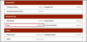 How to Find the Tire Size by VIN - Super Easy