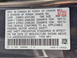 How to Find Vehicle Manufacture Date by VIN - Super Easy