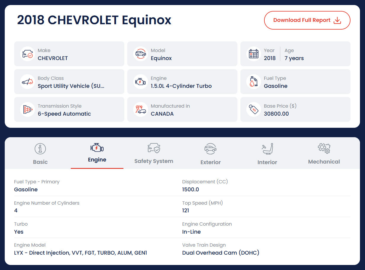 How to Look up Vehicle Specs by VIN - Super Easy