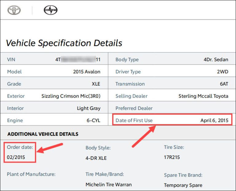 How to Find Vehicle Manufacture Date by VIN - Super Easy