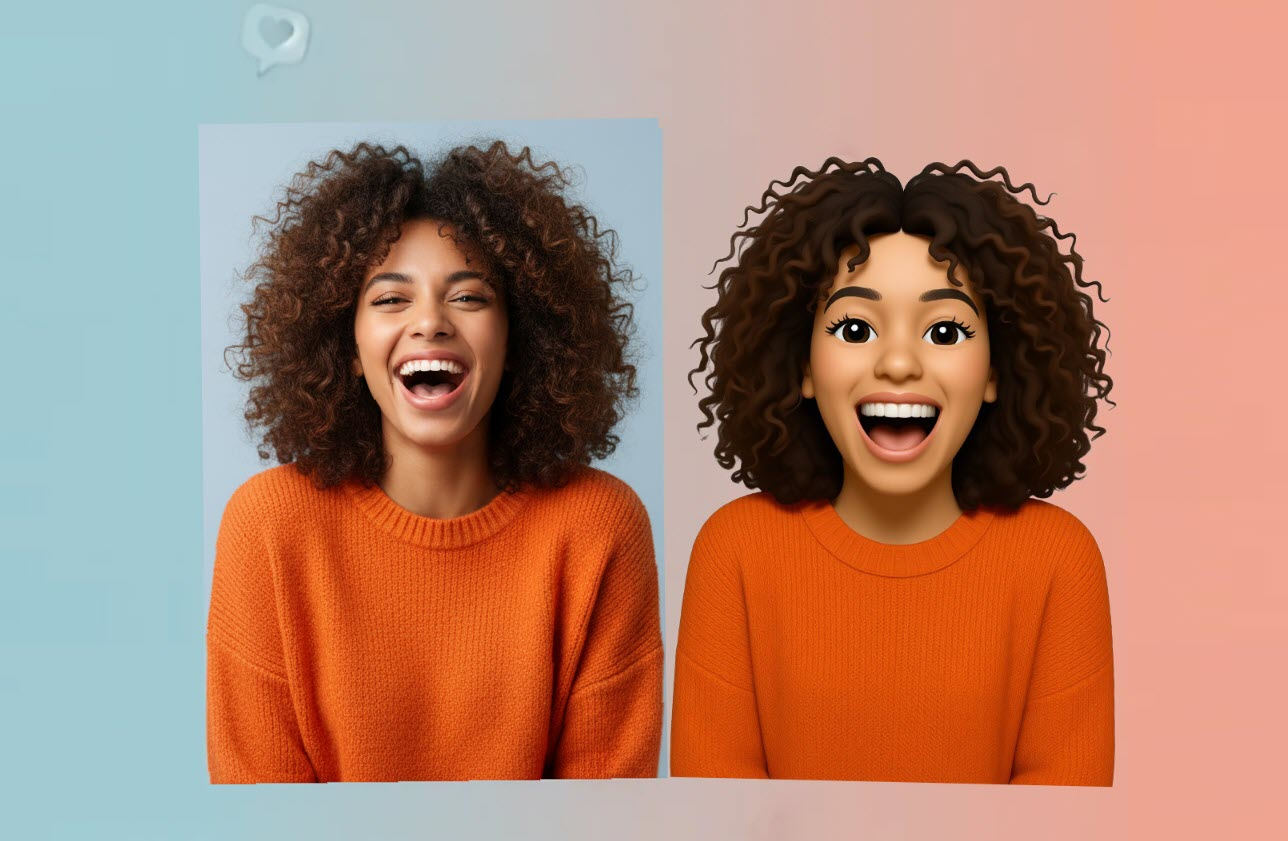 AI Emoji Maker - Turn Your Image into Unique Emoji - Super Easy